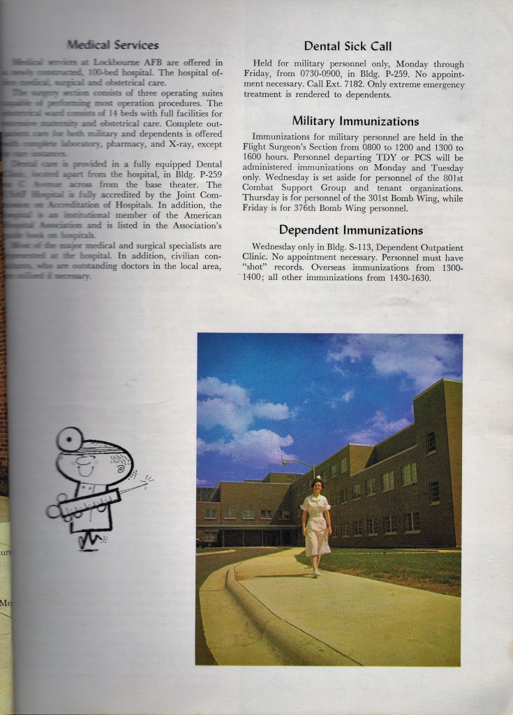 Military: Lockbourne Air Force Base 1960-61 Guide Book – Thoughts and ...