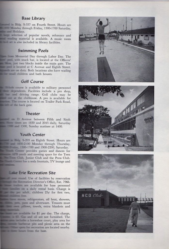 Military: Lockbourne Air Force Base 1960-61 Guide Book – Thoughts and ...