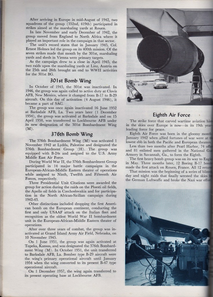 Military: Lockbourne Air Force Base 1960-61 Guide Book – Thoughts and ...