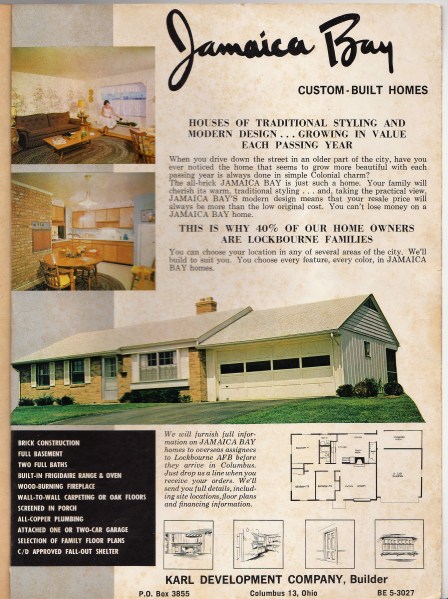 Military: Lockbourne Air Force Base 1960-61 Guide Book – Thoughts and ...
